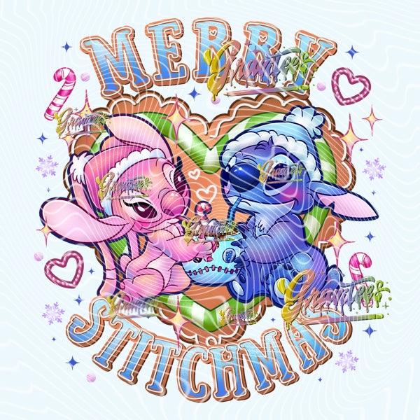 Merry Aliens Christmas Design for DTF or Sublimation Shirt Printing, P ...